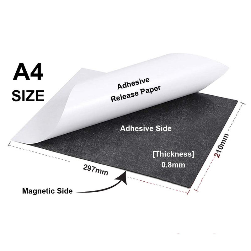 Self-Adhesive Magnetic Sheet (Sticker) A4 in Sri Lanka – TechShop.LK