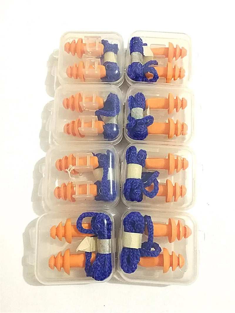 Reusable Silicone Ear Plugs With Carry Case 8pcs In Sri Lanka Techshop Lk