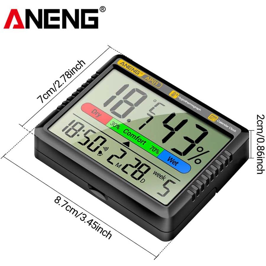 Aneng AP01 Thermometer Hygrometer for Office Sri Lanka | Techshop Sri ...