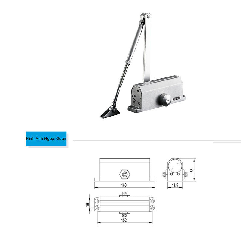 Kin Long Door Closer, Commercial Grade in Sri Lanka – TechShop.LK